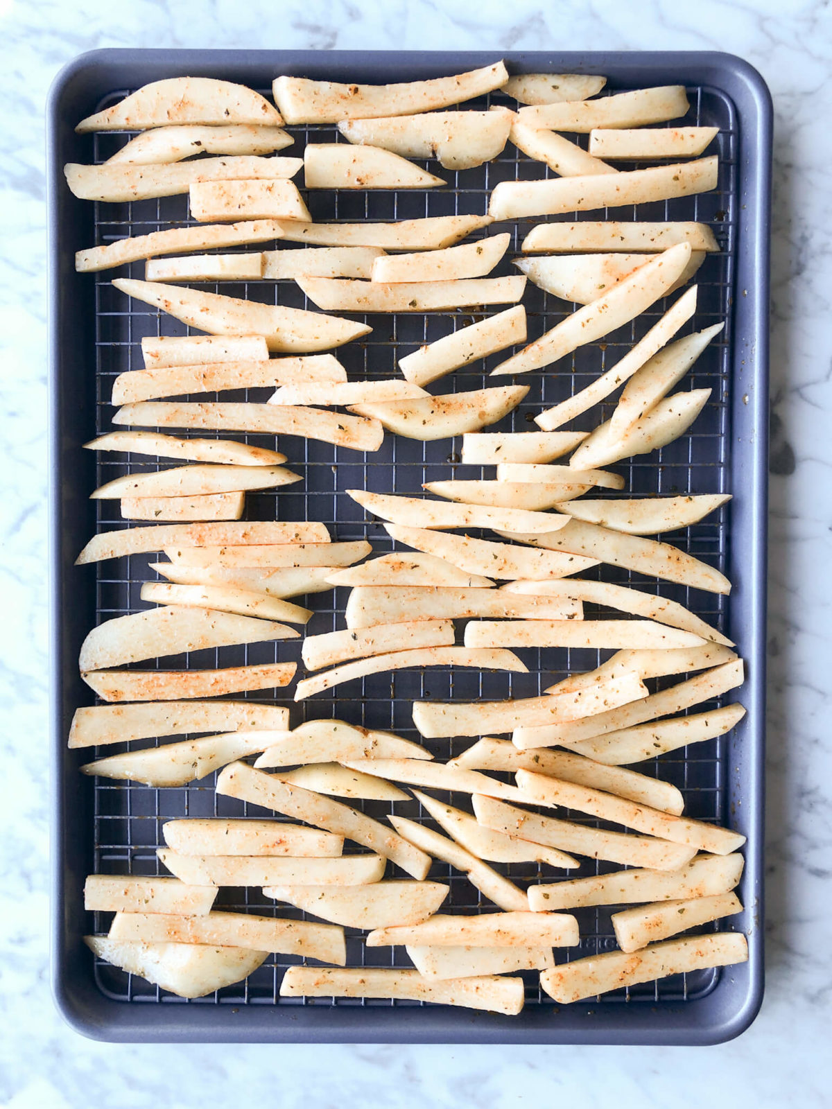 Homemade Greek Nacho Fries Recipe - ririsgreekeats.com