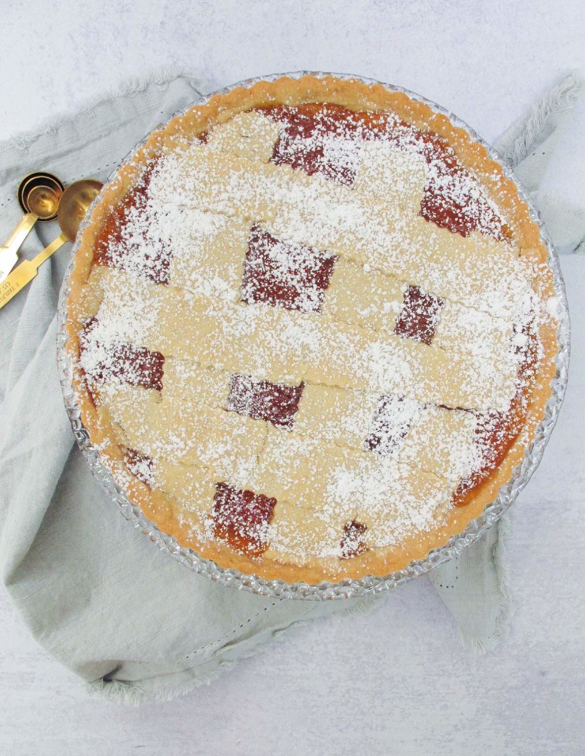 Greek Apricot Tart Recipe (Pasta Flora) - ririsgreekeats.com