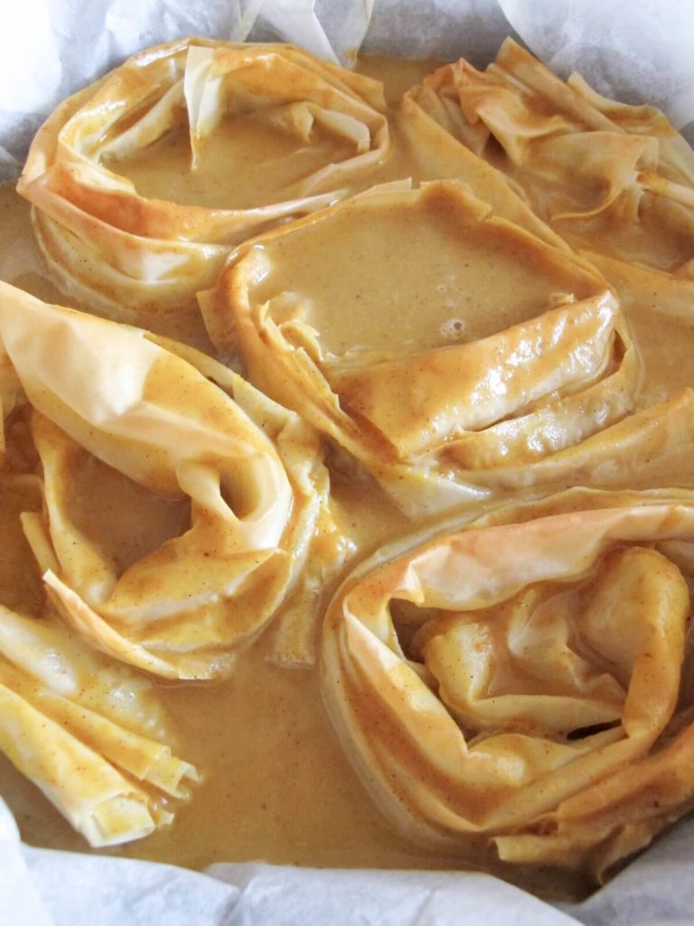Phyllo Pumpkin Pie Without Evaporated Milk - ririsgreekeats.com