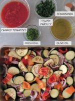 Greek Oven Roasted Vegetables (Briam Recipe) - ririsgreekeats.com