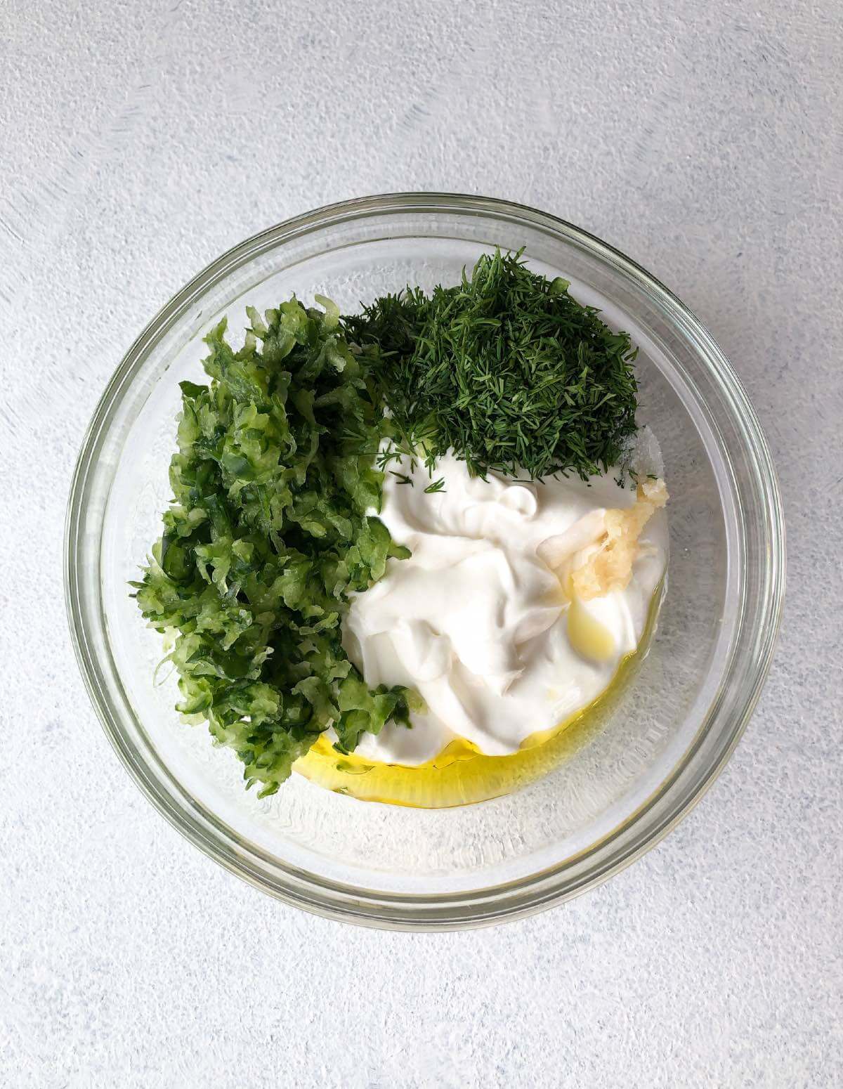 Thick Homemade Tzatziki With Sour Cream - ririsgreekeats.com