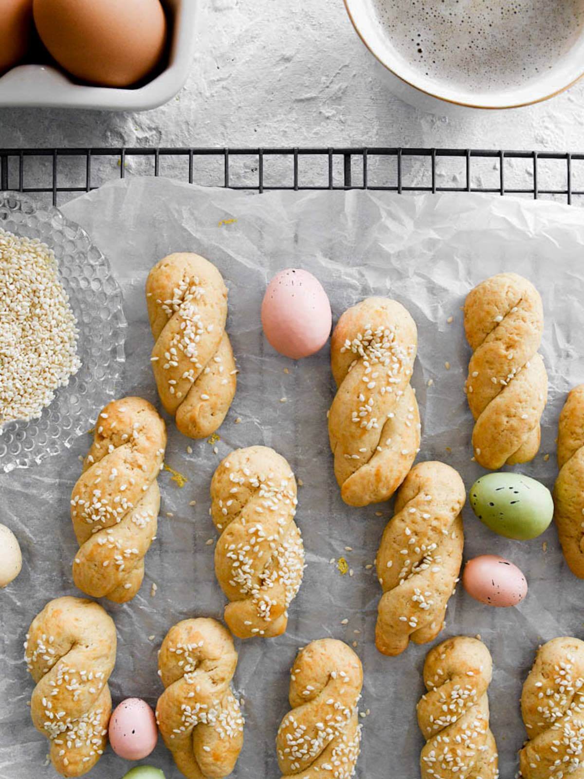 Greek Easter Butter Cookies (Koulourakia) - ririsgreekeats.com