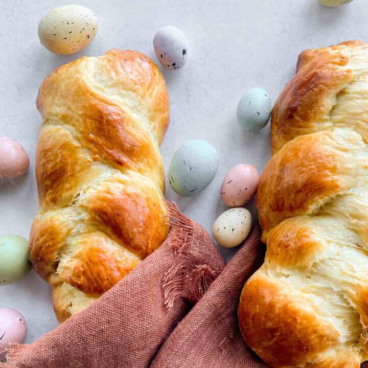 Sweet Tsoureki Recipe (Traditional Greek Easter Bread) - ririsgreekeats.com