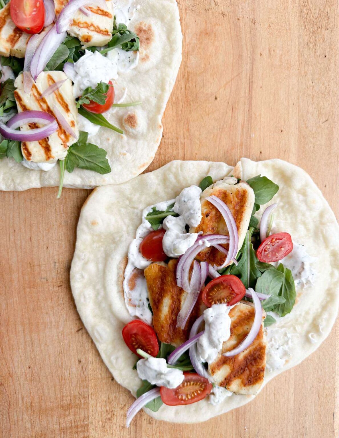 Best Grilled Halloumi Salad Recipe (Simple and Easy) - ririsgreekeats.com